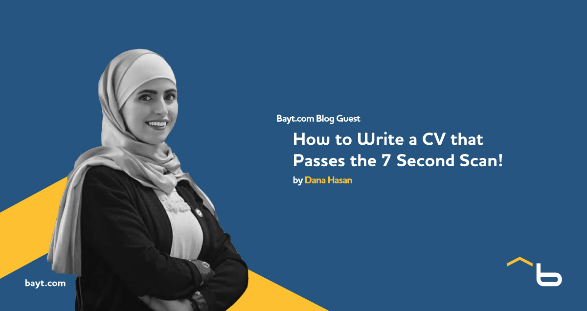 How to Write a CV that Passes the 7 Second Scan! - Bayt.com Blog