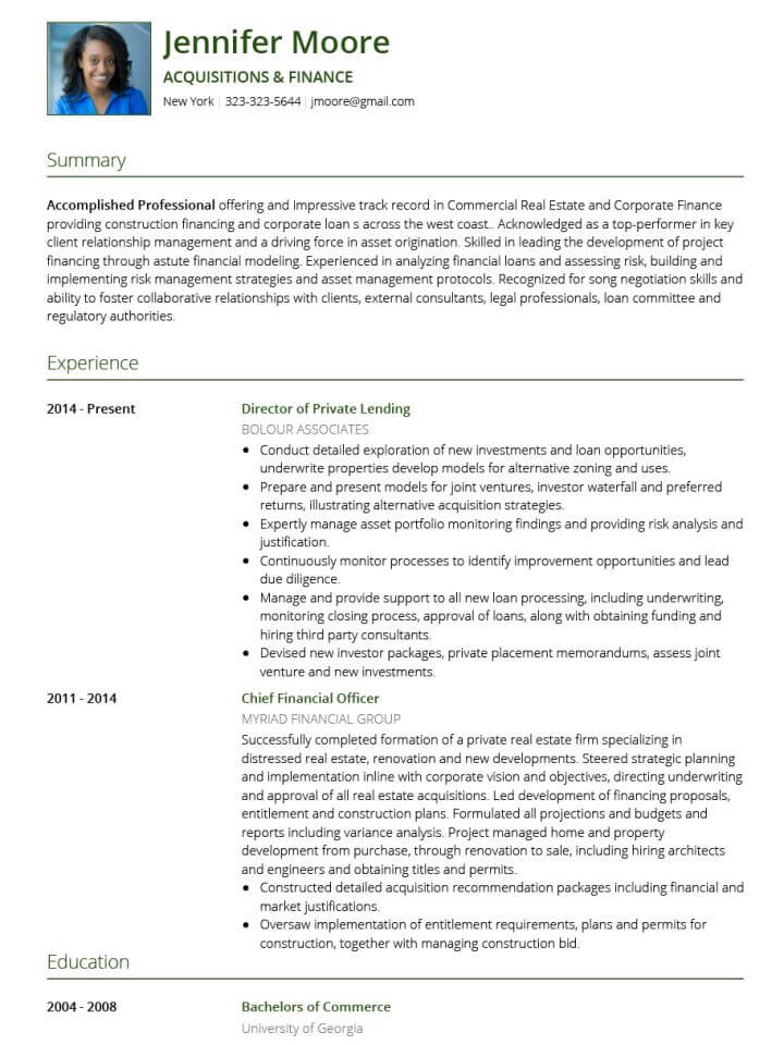 cv templates - Bayt.com